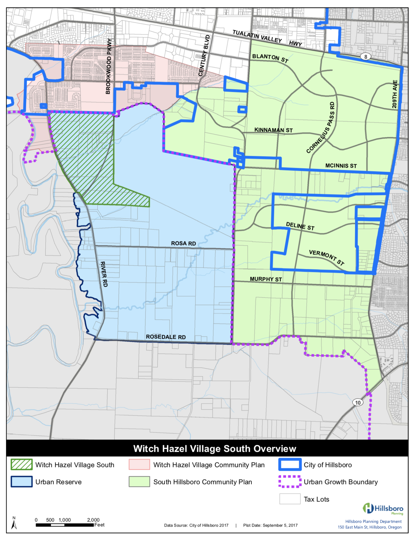 City officials want to build 850 homes south of Witch Hazel Village ...